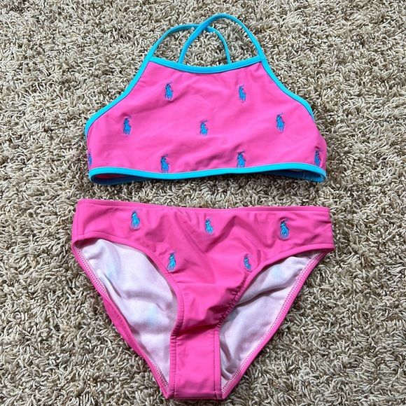 Polo Ralph Lauren | Swim | Polo Ralph Lauren Girls Two Piece Bathing ...